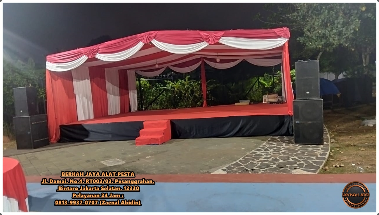 Sewa Panggung Kerangka Besi Di Kawasan Surya Cipta Karawang