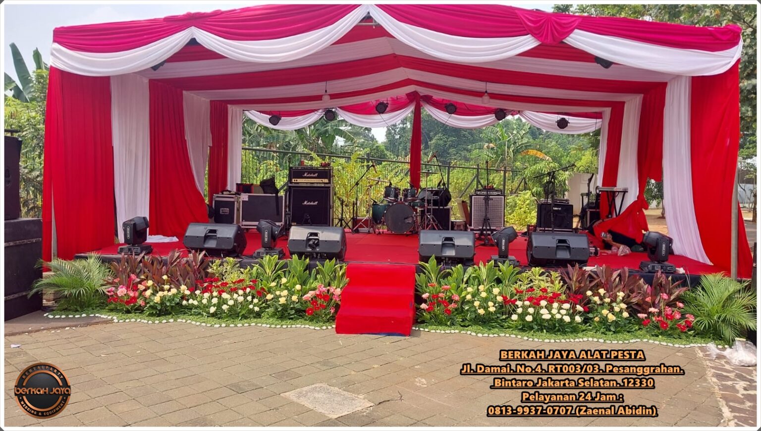 Sewa Panggung Kerangka Besi Di Kawasan Surya Cipta Karawang