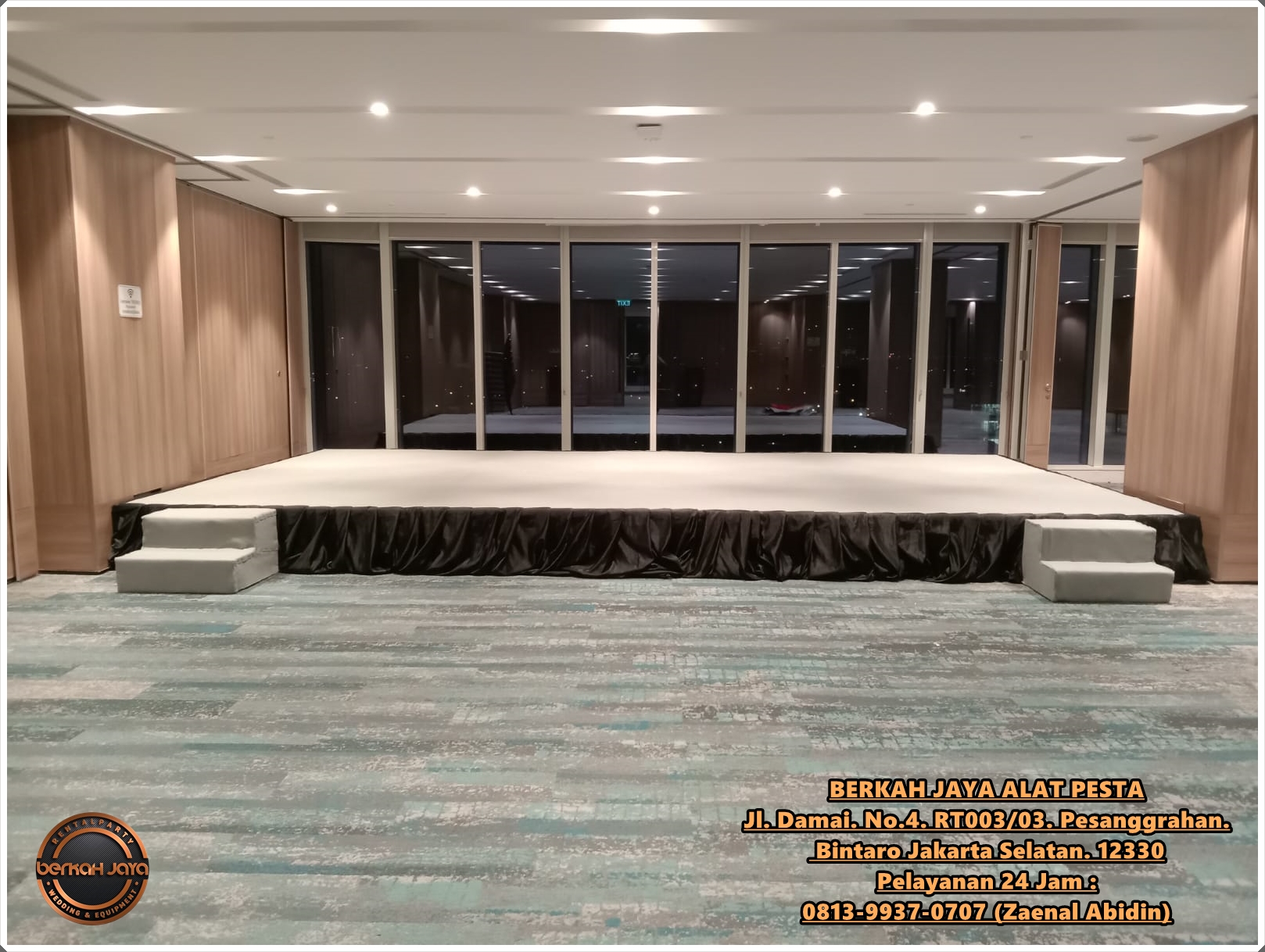 Sewa Panggung Kerangka Besi Di Kawasan Surya Cipta Karawang