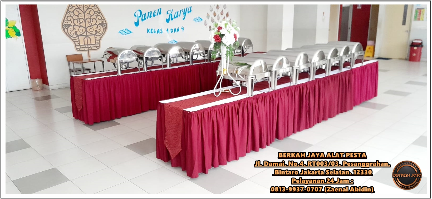 Gudang Sewa Meja Prasmanan Alat Prasmanan Bogor Selatan