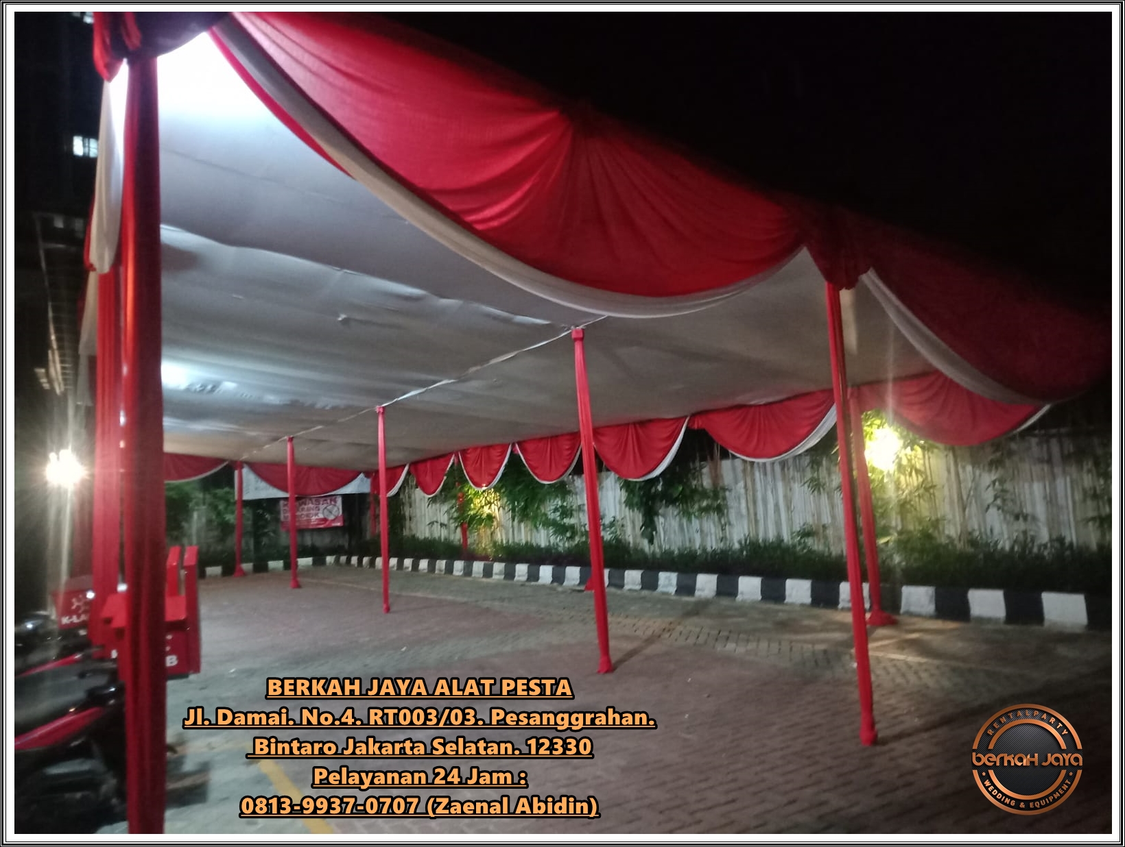 Jasa Sewa Tenda Tema Merah Putih Event HUT-RI Jakarta Selatan
