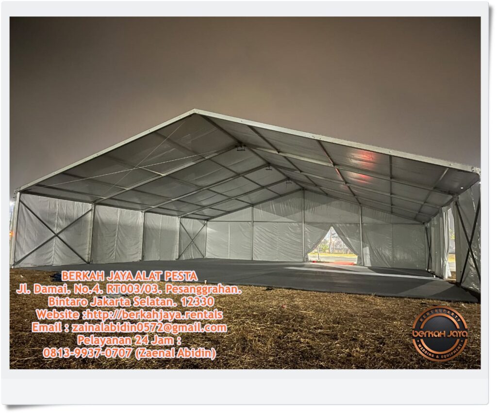Sewa Tenda Konvensional Roder Dan Kerucut Jakarta Selatan