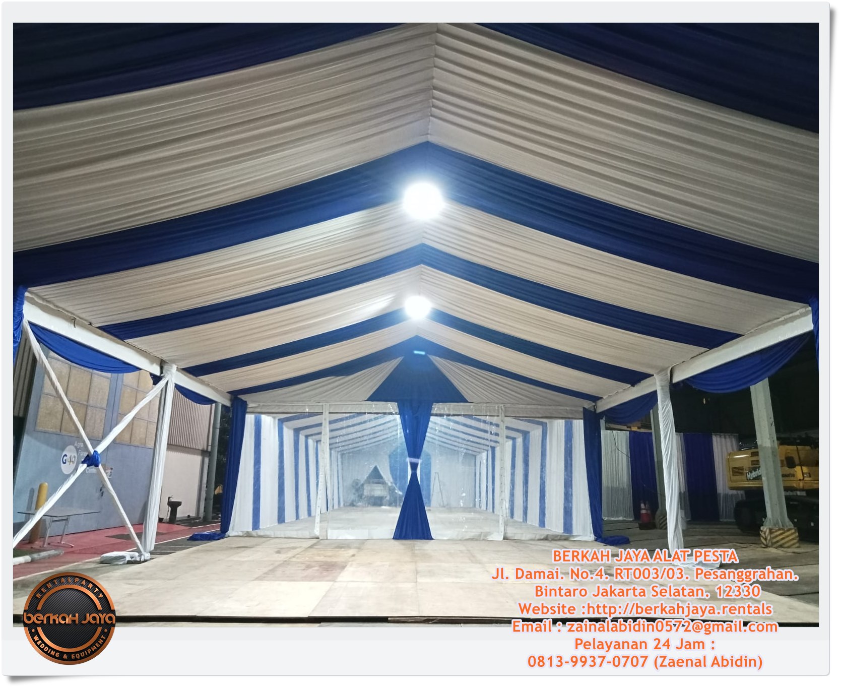 Sewa Tenda Konvensional Roder Dan Kerucut Jakarta Selatan